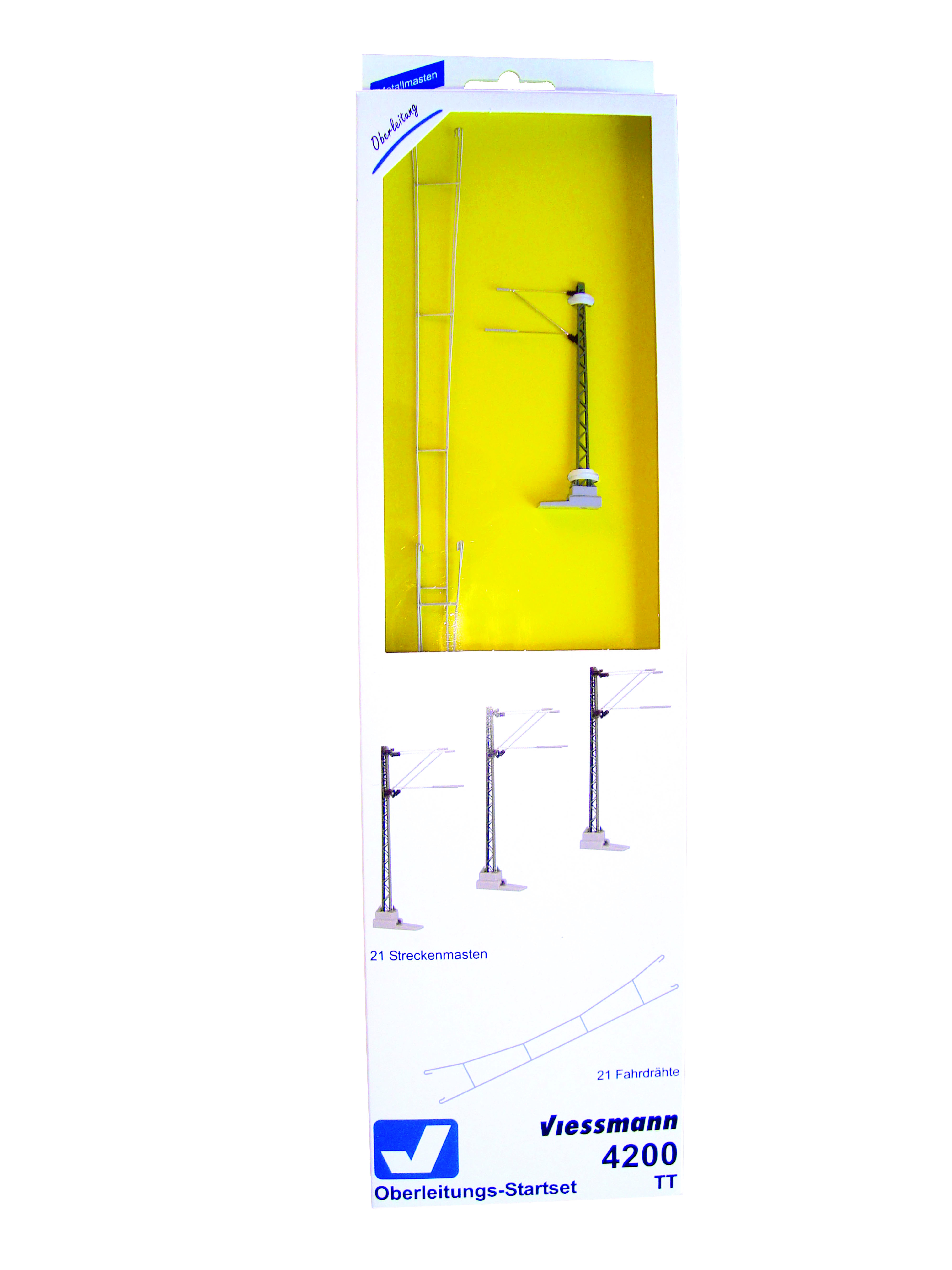 Viessmann 4200 TT-Oberleitungssystem, Startset Oberleitung ...